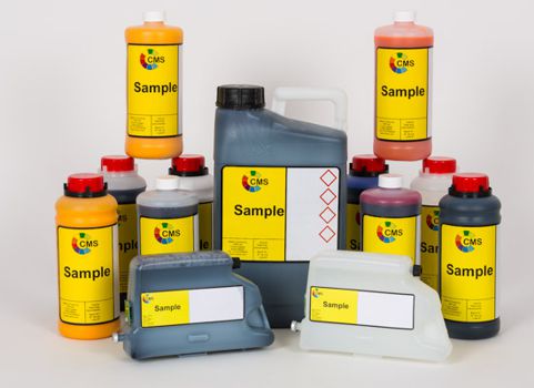 Gama CMS de tintas y disolventes diseñados para equipos Videojet®